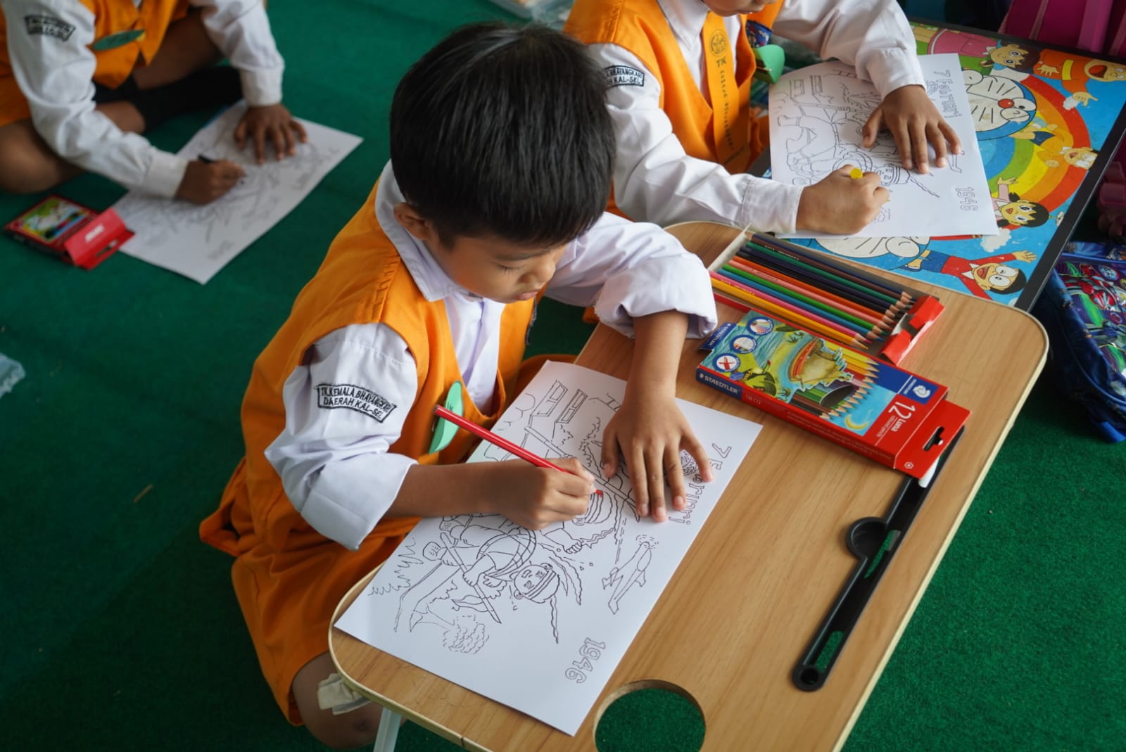 Lomba Menggambar dan Mewarna Tingkat TK dan SD Meriahkan Hari Pahlawan 7 Februari - Portal ...