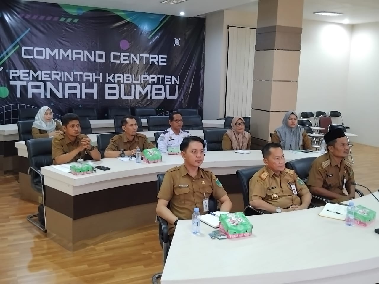 Pemkab Tanbu Hadiri Rakor Pengendalian Inflasi Tahun 2024