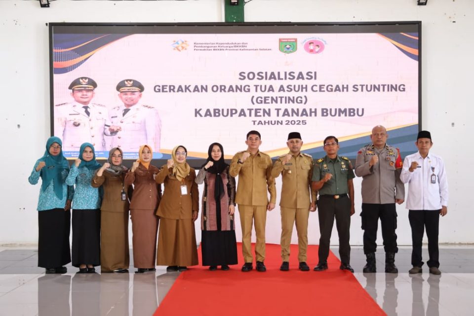 Bupati Andi Rudi Latif Resmikan Gerakan GENTING untuk Cegah Stunting - Portal Berita Tanah Bumbu